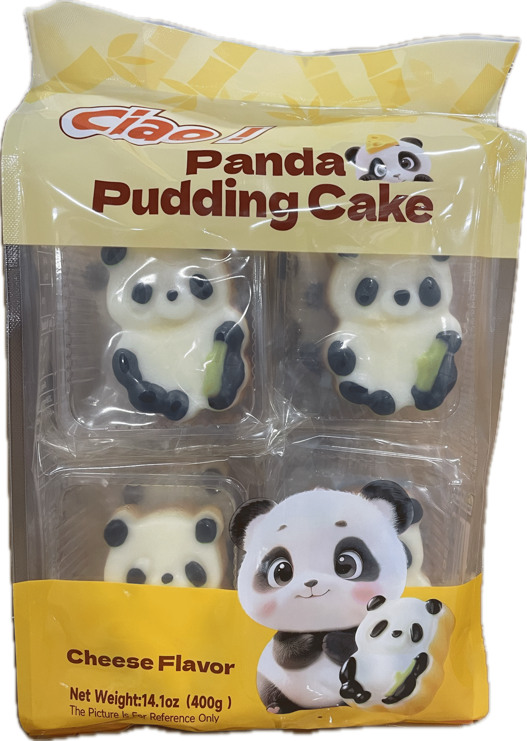 CIAO! PANDA PUDDING CAKE *CHEESE* - J&P Trading - jptradingus.com
